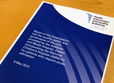 Group set up to oversee HIQA recommendations at Tallaght Hospital