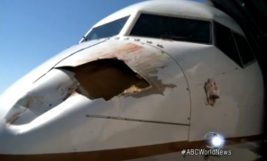 What happens when an aeroplane hits a bird? This. · TheJournal.ie