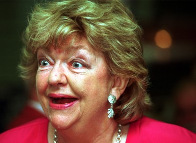 Maeve Binchy gets posthumous award as one of Ireland's most powerful women