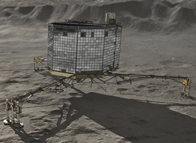 Philae probe has fallen asleep after its batteries ran out
