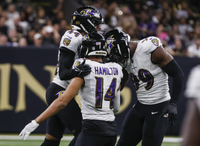 Ravens defeat Saints for third-straight victory · The42